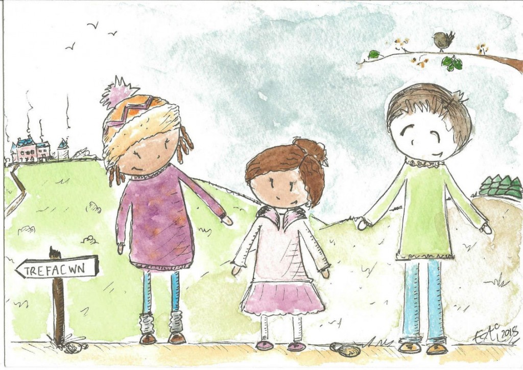 Meet the team as cartoons | Trefacwn